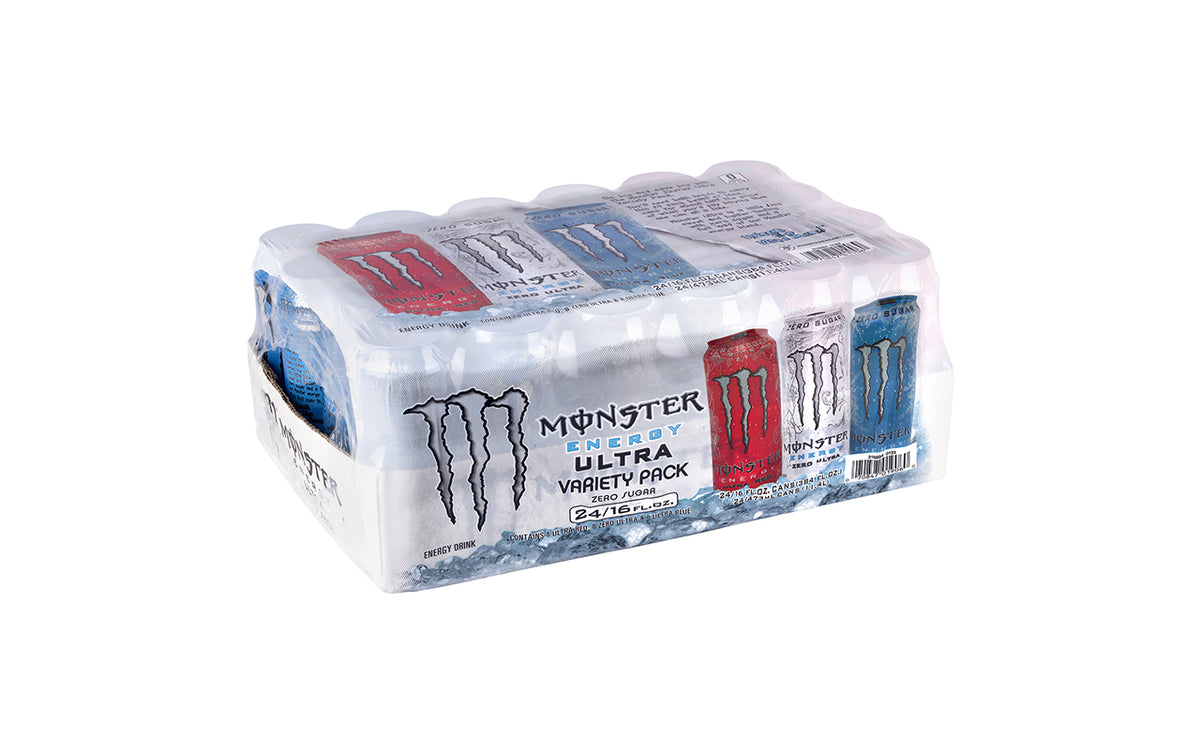 MONSTER Energy Ultra Variety Pack, 16 oz, 24 Count – Candydistributors.com