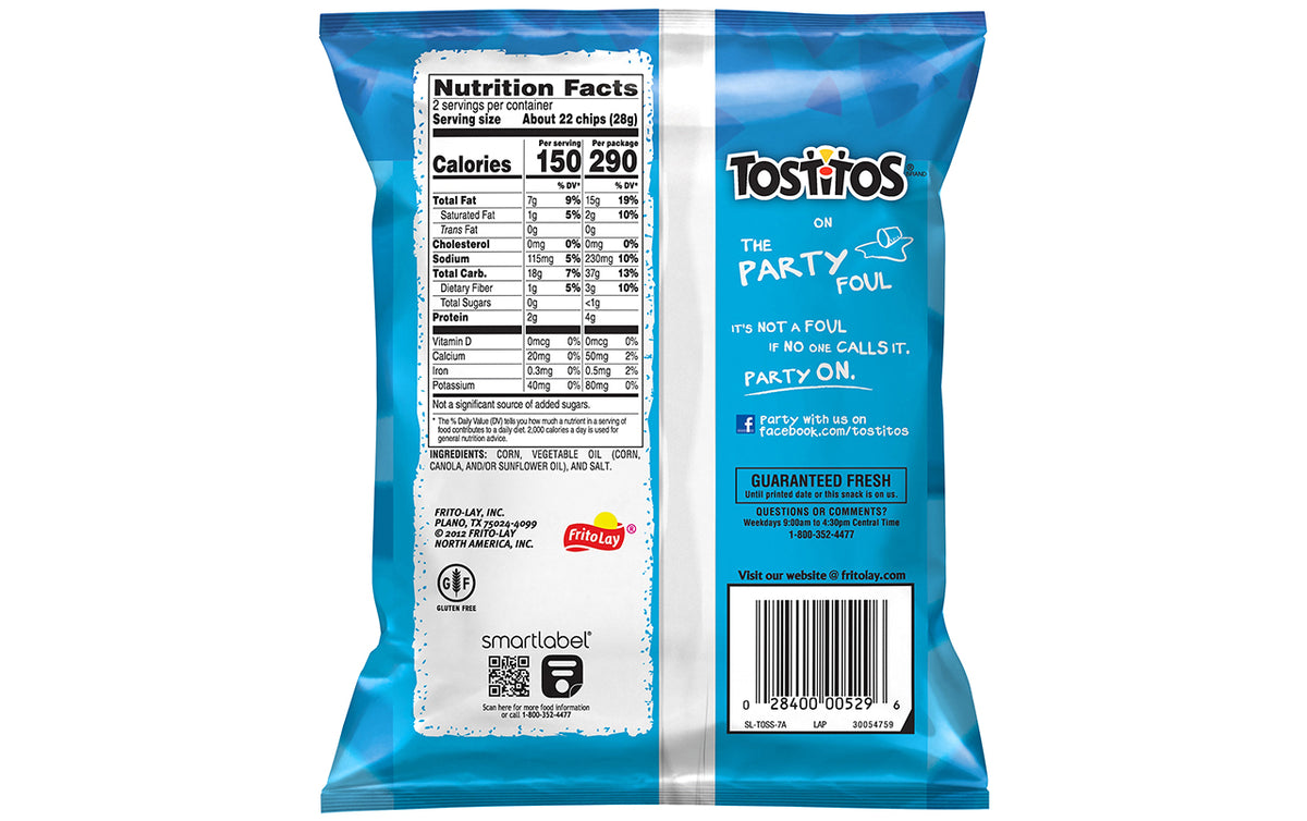 tostitos chips bite size