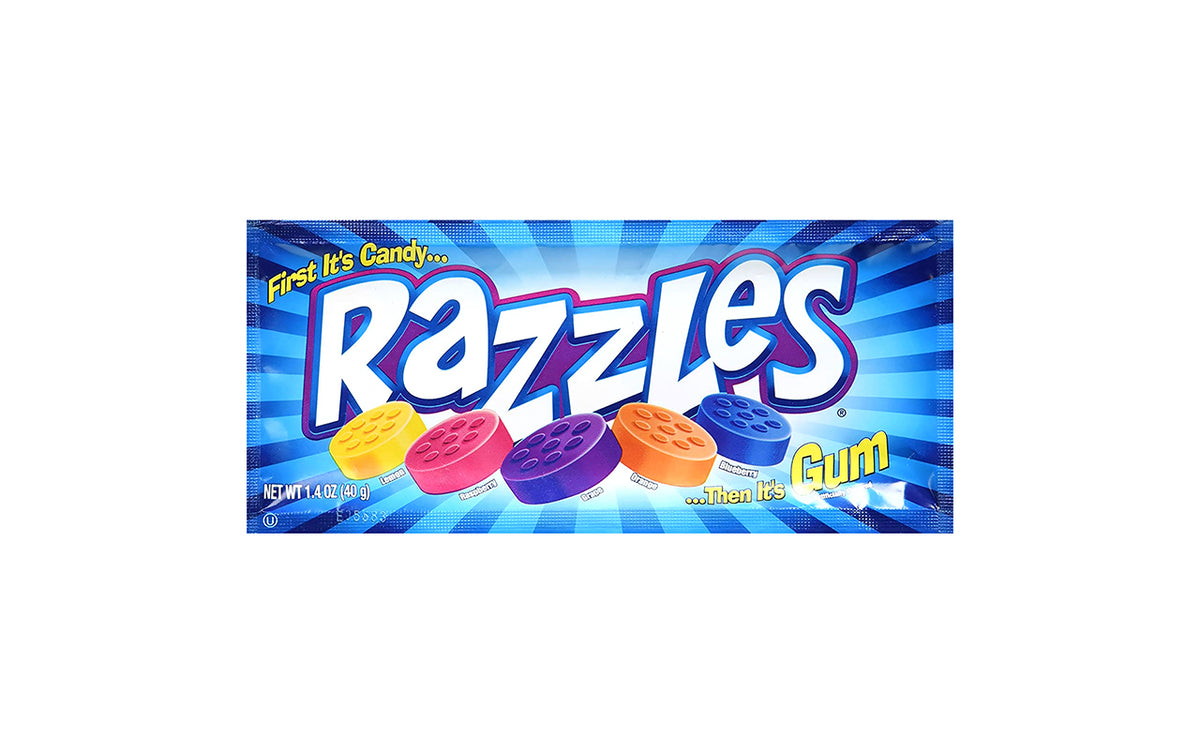 Razzles Gum, 24 Count – Candydistributors.com