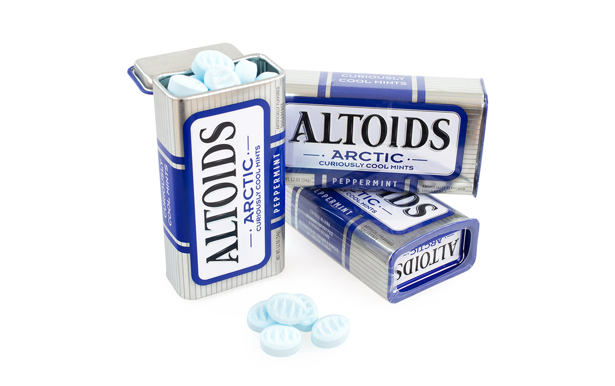 Altoids Arctic Peppermint Mints, 1.2 oz, 8 Count – Candydistributors.com