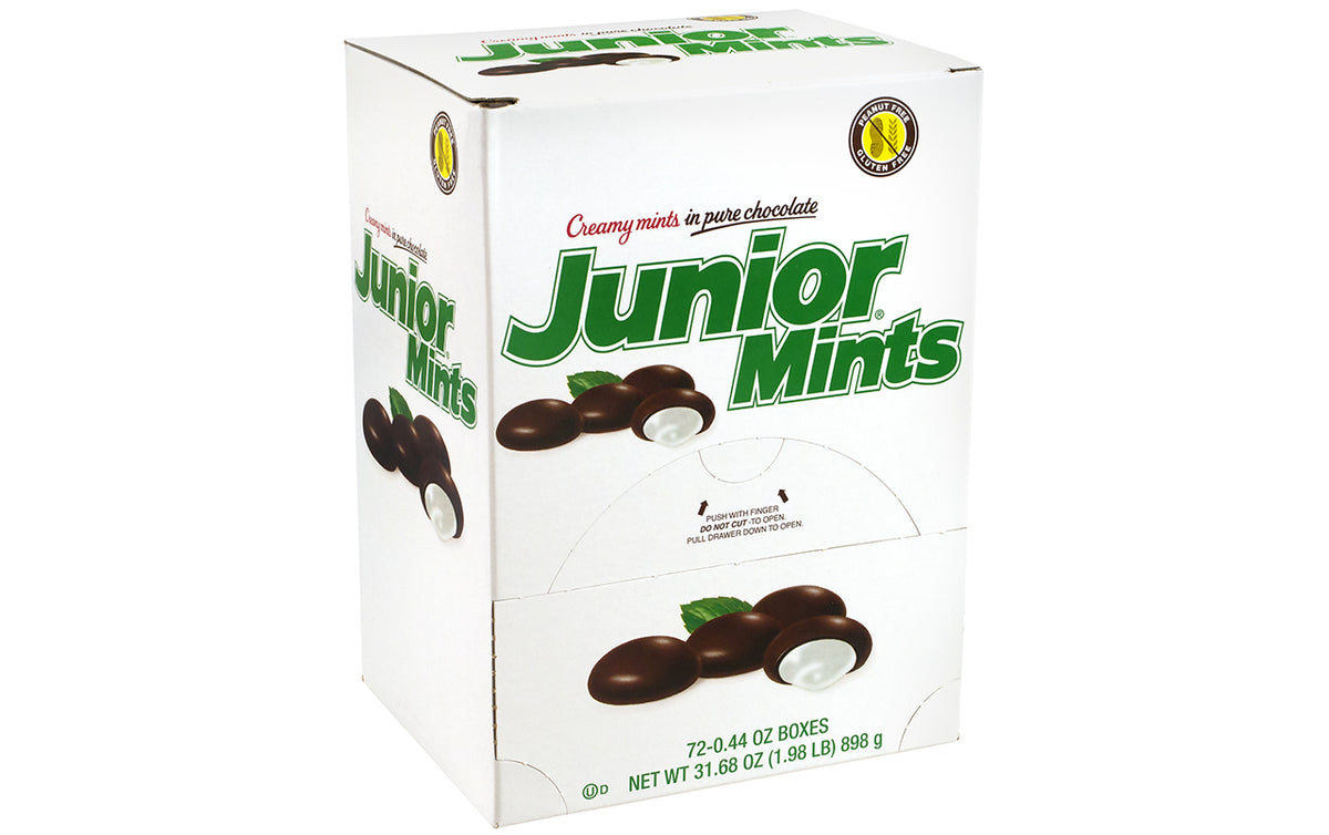 Junior Mints Mini Snack Packs, 72 Count – Candydistributors.com