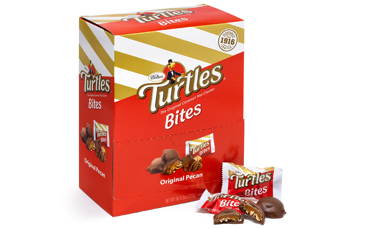 DeMet's Turtles Original Bite Size, 60 Count – Candydistributors.com