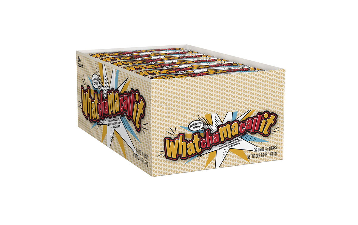 WHATCHAMACALLIT Candy Bar, 1.6 oz, 36 Count – Candydistributors.com