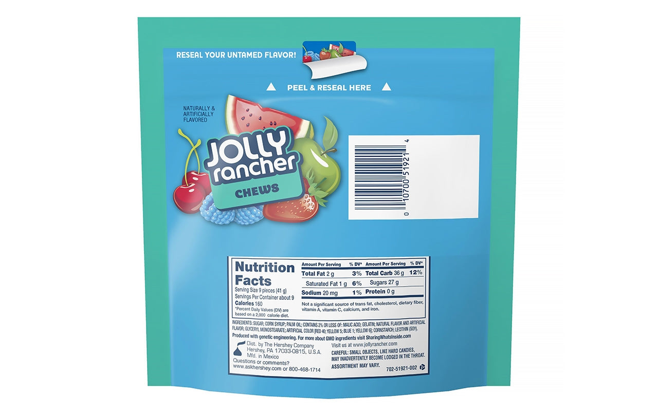 chews candy ingredients